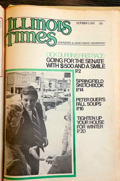 The start of a legacy: Dick Durbin's first race