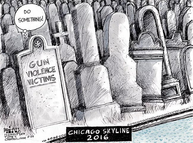 Chicago skyline 2016