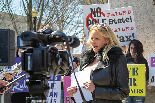 Stormy comes to Springfield